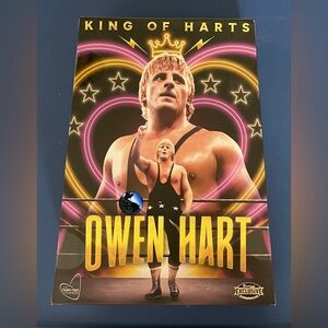 WWE | Toys | Owen Hart Aew Luminaries Collection King Of Harts Ringside Exclusive 222 | Poshmark